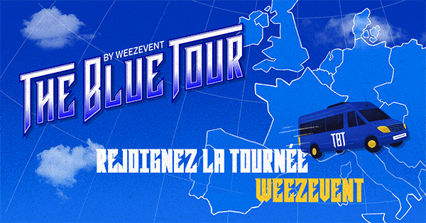The Blue Tour : La tournée de Weezevent